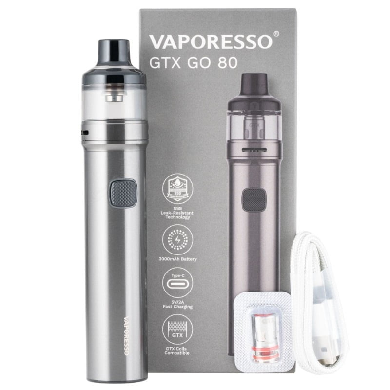 Vaporesso GTX GO 80 Kit 3000mah - Apache Vape E-Shop